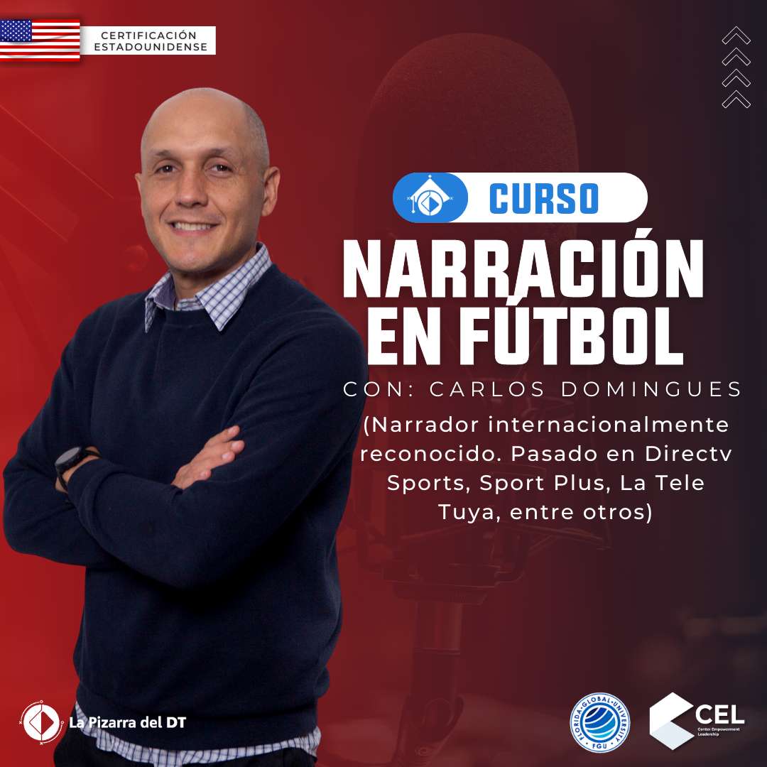 Curso Online de Narración en Fútbol por La Pizarra del DT